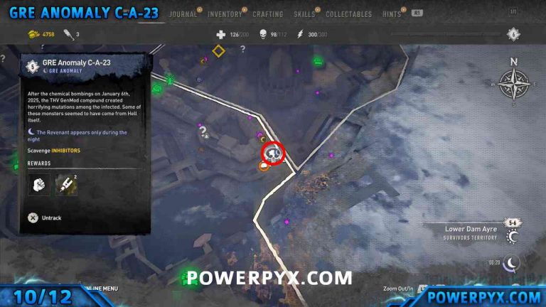 Dying Light 2 All GRE Anomaly Locations