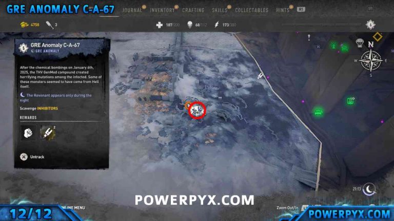 Dying Light 2 All GRE Anomaly Locations