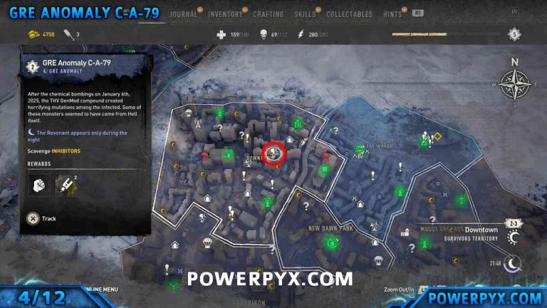 Dying Light 2 All GRE Anomaly Locations