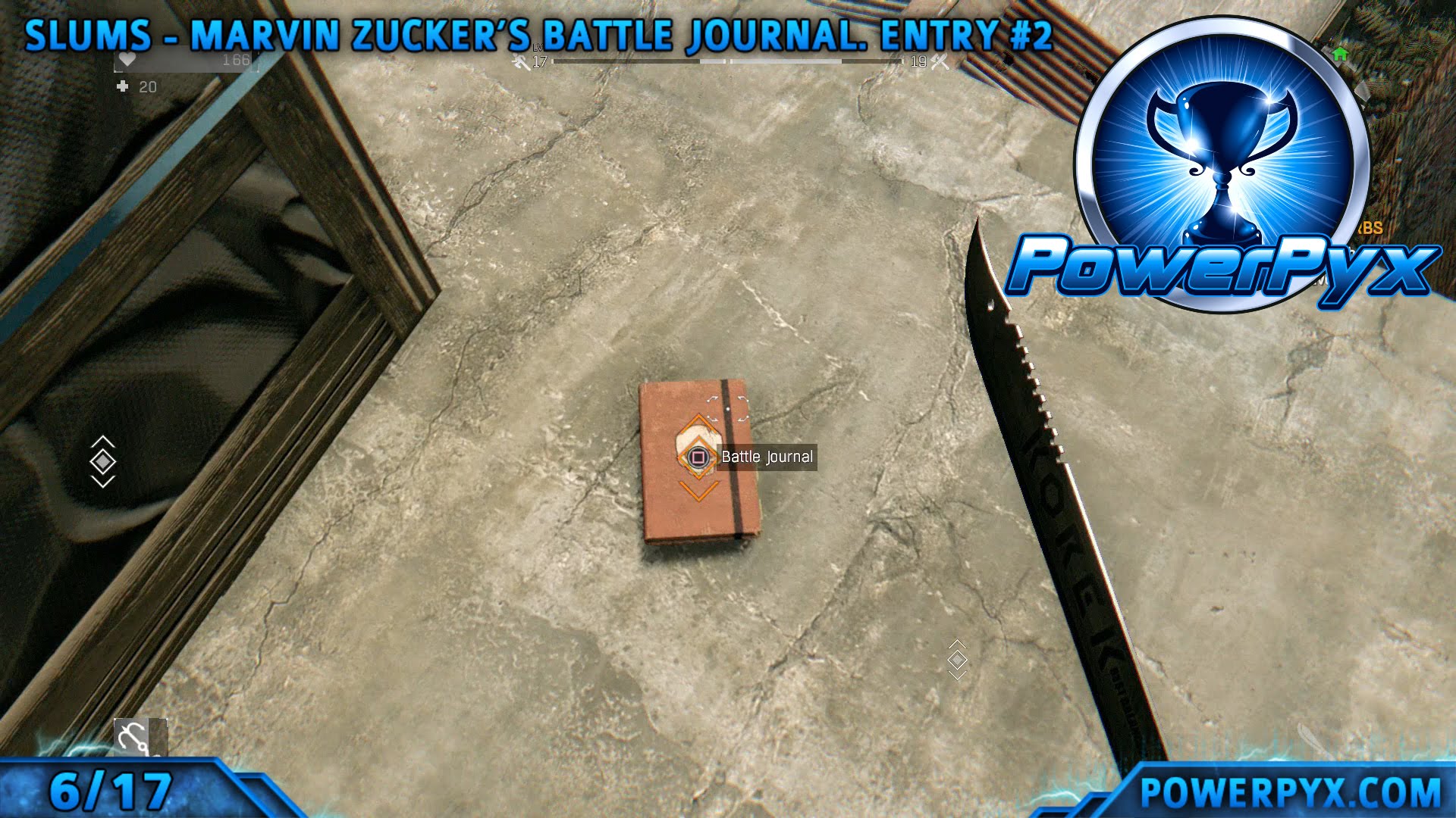 Dying Light - All Battle Journal Text Collectibles Locations