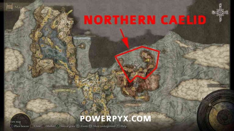 Elden Ring How to Get to the North of Caelid (Dragonbarrow)