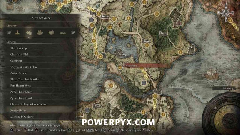 Elden Ring All Sites of Grace Locations