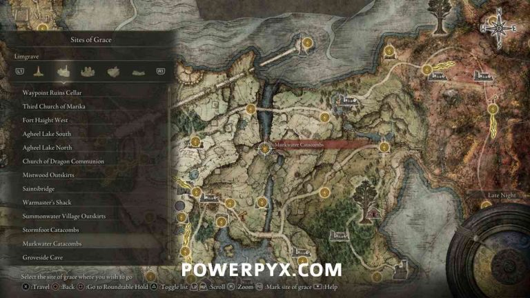 Elden Ring All Sites of Grace Locations