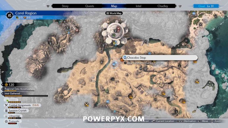 Final Fantasy 7 (VII) Rebirth All Chocobo Stops Locations