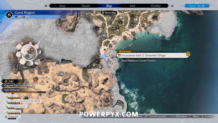 Final Fantasy 7 (VII) Rebirth All Excavation Intel Locations