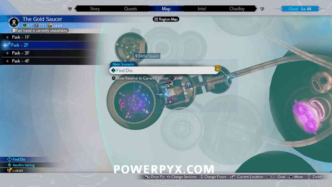 Final Fantasy 7 (VII) Rebirth Dio Location