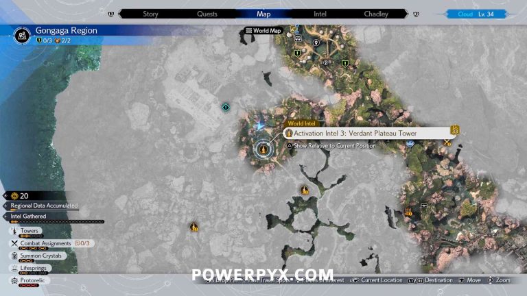 Final Fantasy 7 (VII) Rebirth Gongaga Region All World Intel Locations