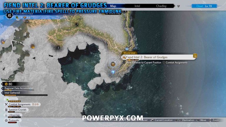 Final Fantasy 7 (VII) Rebirth All Fiend Intel Combat Assignment Locations