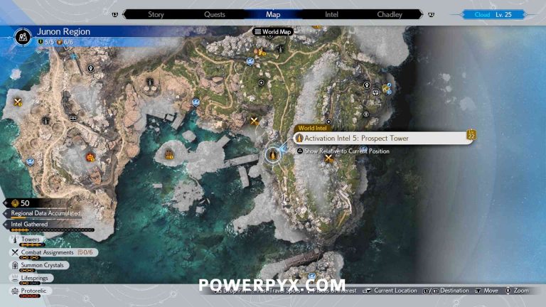 Final Fantasy 7 (VII) Rebirth Junon All World Intel Locations
