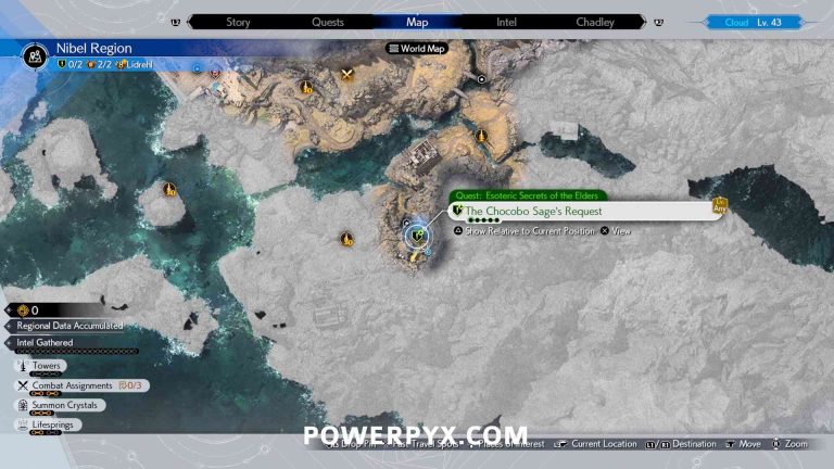 Final Fantasy 7 (VII) Rebirth Nibel Region All World Intel Locations