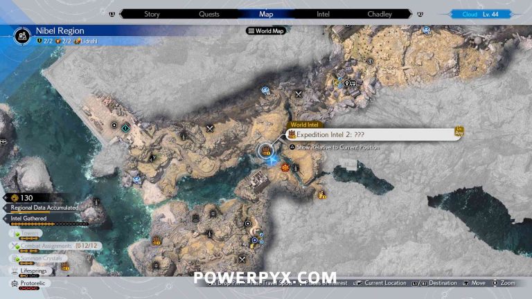Final Fantasy 7 (VII) Rebirth Nibel Region All World Intel Locations