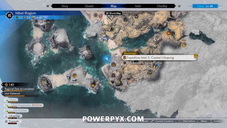 Final Fantasy 7 (VII) Rebirth Nibel Region All World Intel Locations