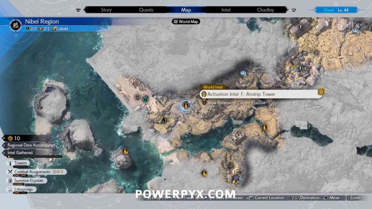 Final Fantasy 7 (VII) Rebirth Nibel Region All World Intel Locations