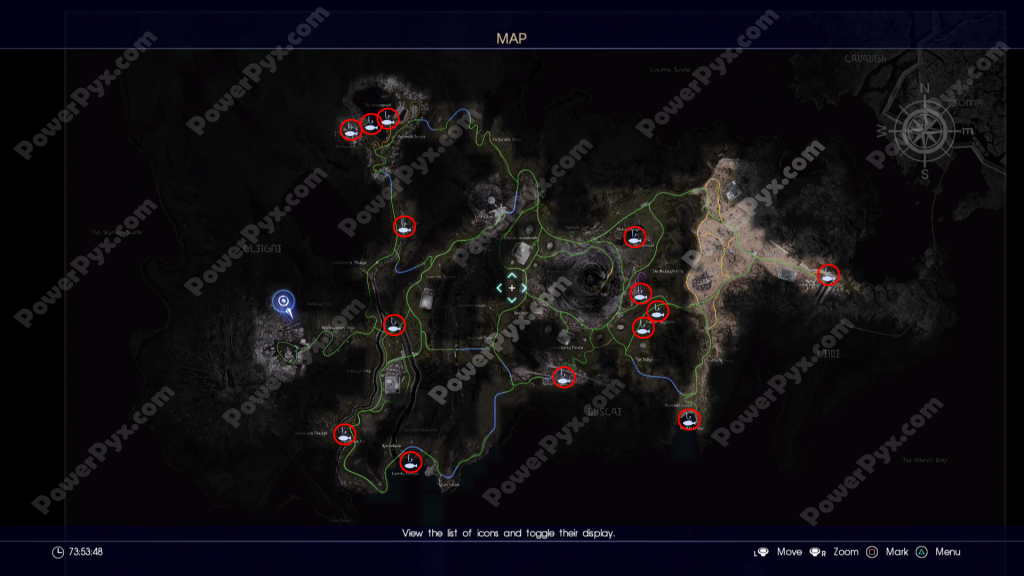 Final Fantasy XV - All Fishing Hole Locations