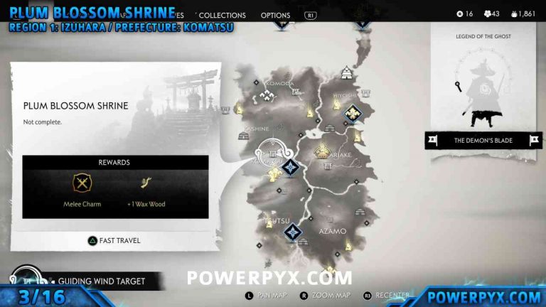 Ghost of Tsushima All Shinto Shrines Locations