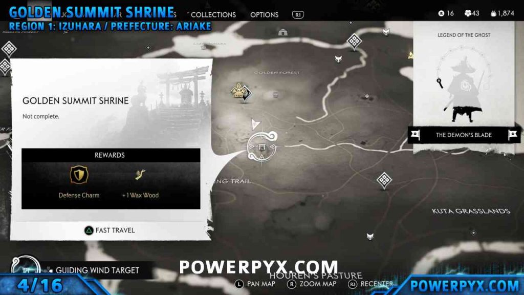 Ghost of Tsushima All Shinto Shrines Locations