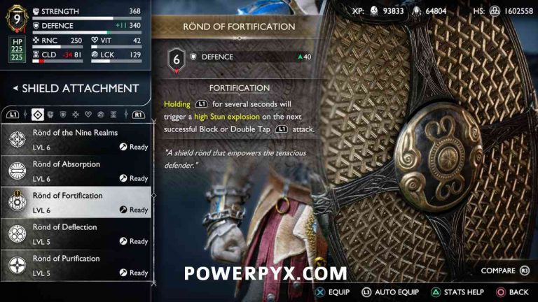 God of War Ragnarok All Shield Attachments (Ronds)