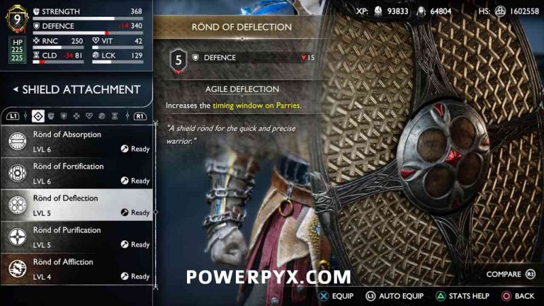 God of War Ragnarok All Shield Attachments (Ronds)