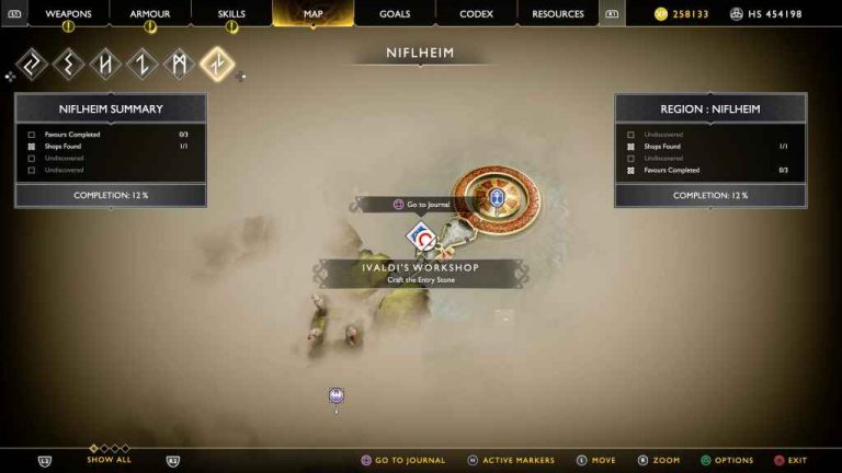 God of War - Ivaldi's Workshop Favour Walkthrough