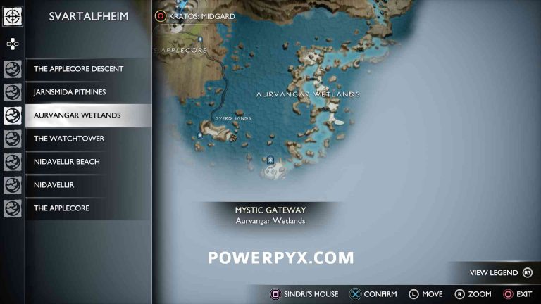 God of War Ragnarok All Mystic Gateway Locations