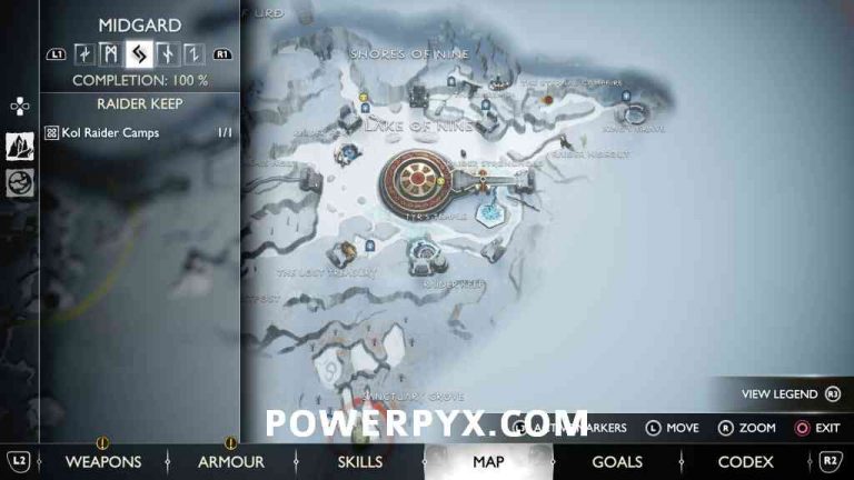 God of War Ragnarok Raider Keep Collectible Locations