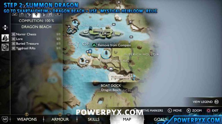 God of War Ragnarok Secret Dragon Location
