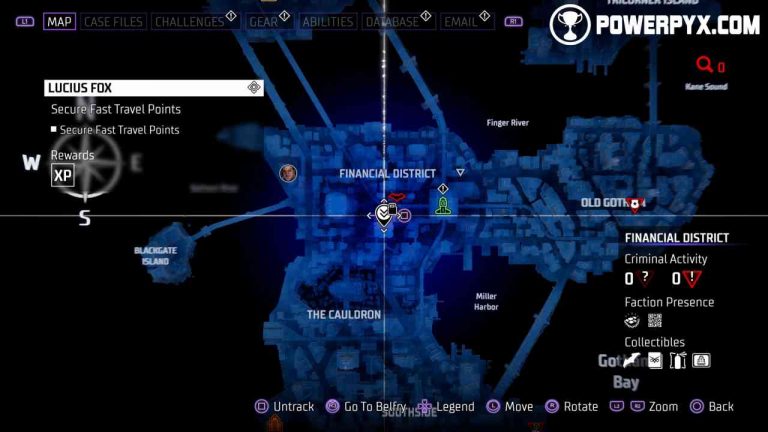 Gotham Knights All Fast Travel Point Locations