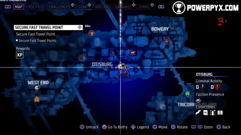 Gotham Knights All Fast Travel Point Locations