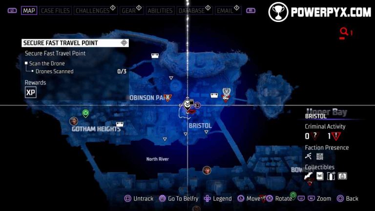 Gotham Knights All Fast Travel Point Locations