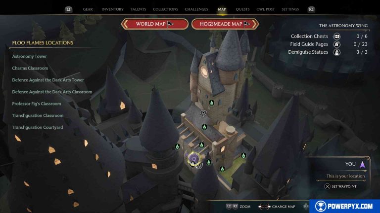 Hogwarts Legacy All House Tokens Locations