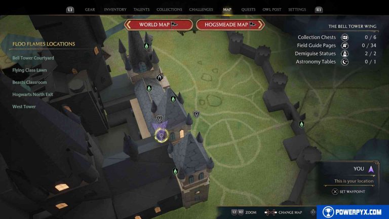 Hogwarts Legacy All House Tokens Locations