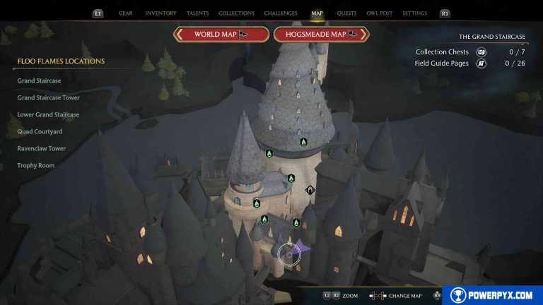 Hogwarts Legacy All House Tokens Locations