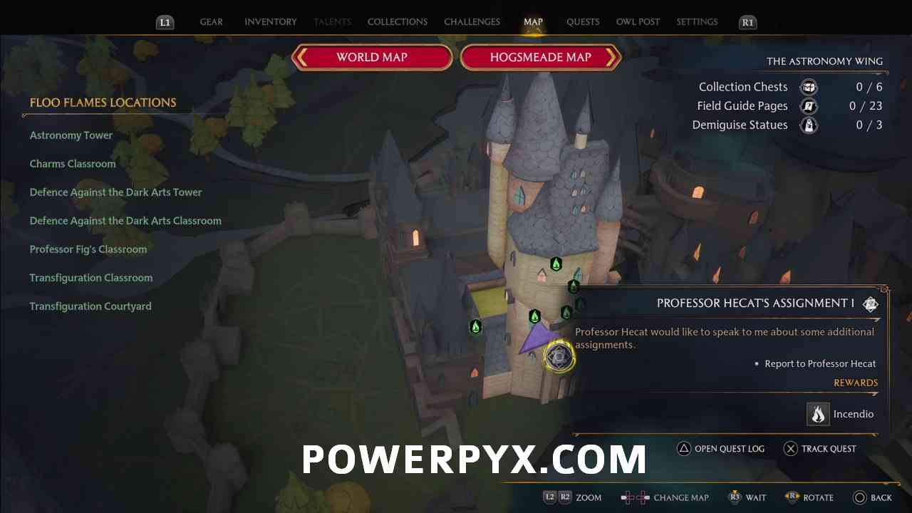 Hogwarts Legacy Professor Hecat's Assignment 1 Walkthrough