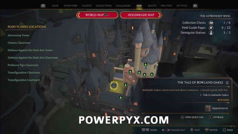 Hogwarts Legacy The Tale of Rowland Oakes Walkthrough