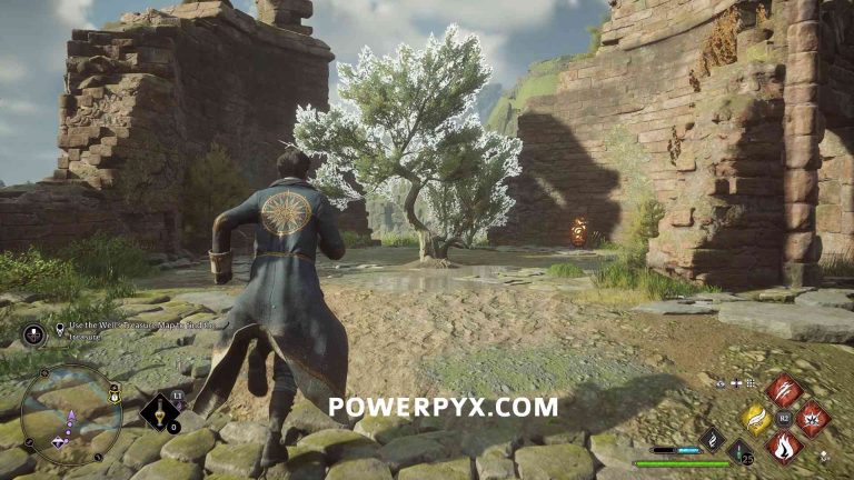 Hogwarts Legacy Well's Treasure Map Solution
