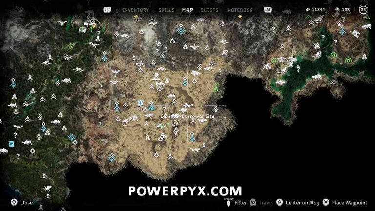 Horizon Forbidden West All Machine Locations