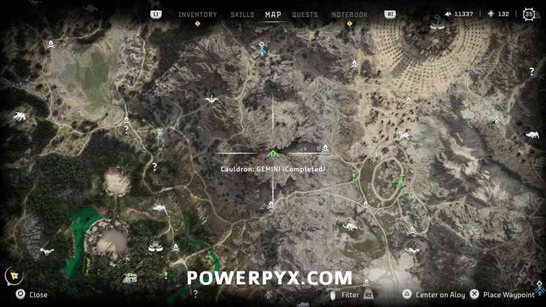 Horizon Forbidden West All Cauldron Locations