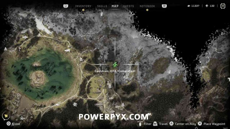 Horizon Forbidden West All Cauldron Locations