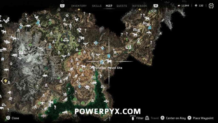 Horizon Forbidden West All Machine Locations