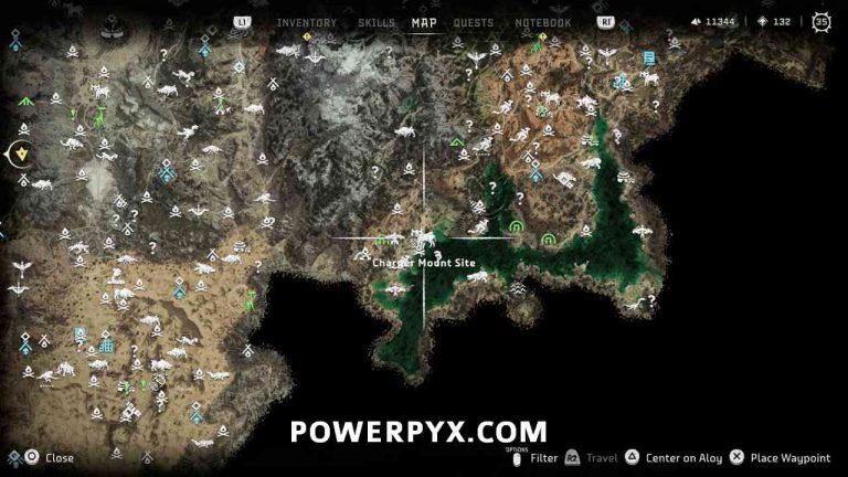 Horizon Forbidden West All Machine Locations
