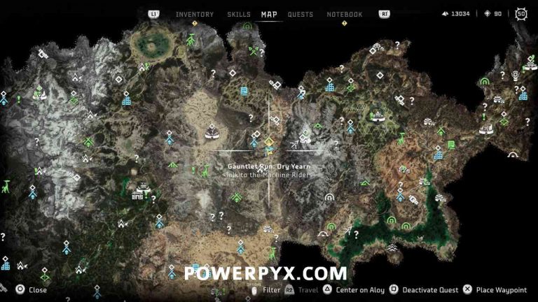 Horizon Forbidden West All Gauntlet Runs Locations