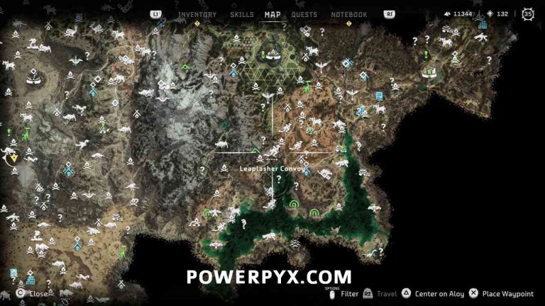 Horizon Forbidden West All Machine Locations