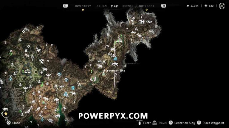 Horizon Forbidden West All Machine Locations