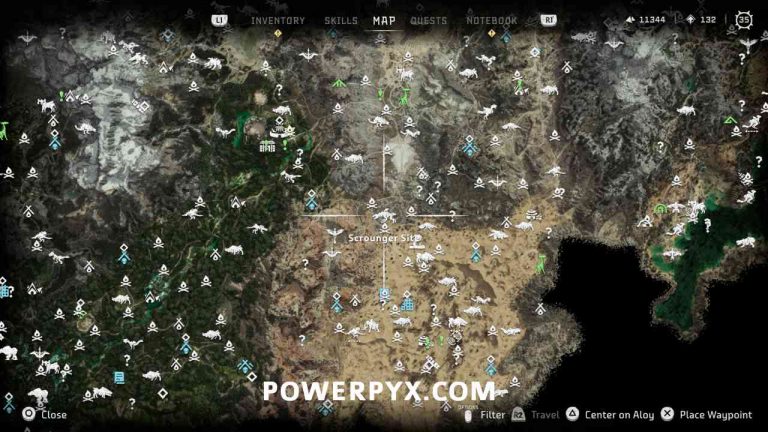 Horizon Forbidden West All Machine Locations