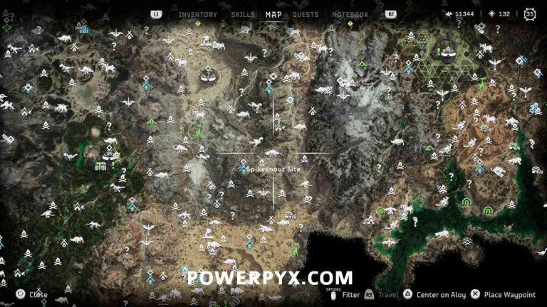 Horizon Forbidden West All Machine Locations