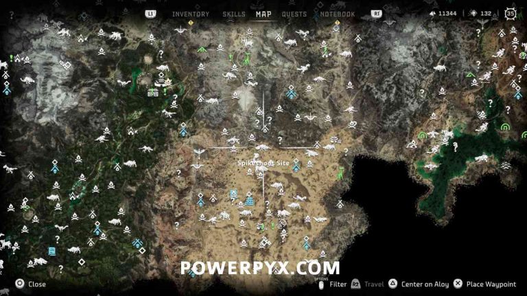 Horizon Forbidden West All Machine Locations