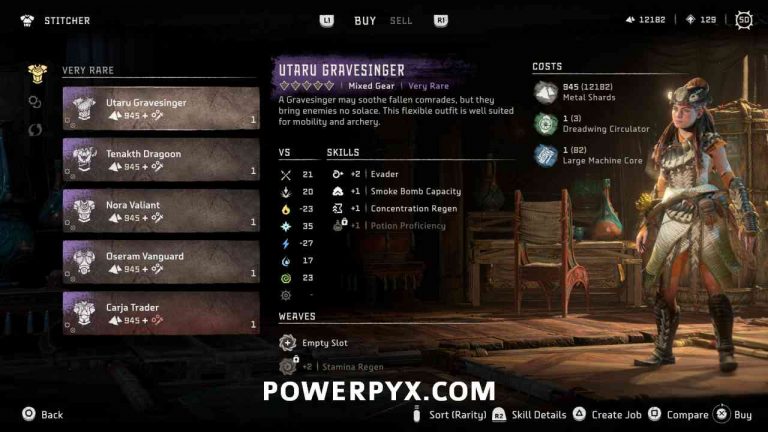 Horizon Forbidden West All Outfits (Armor) Locations