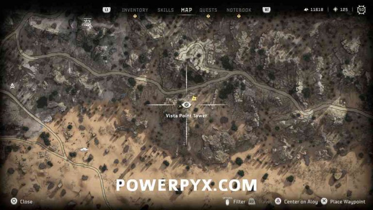 Horizon Forbidden West All Vista Point Locations