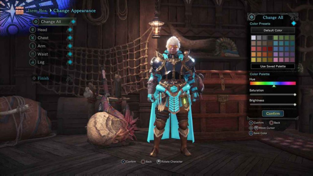 Monster Hunter World: How to Change Armor Color (Pigment)
