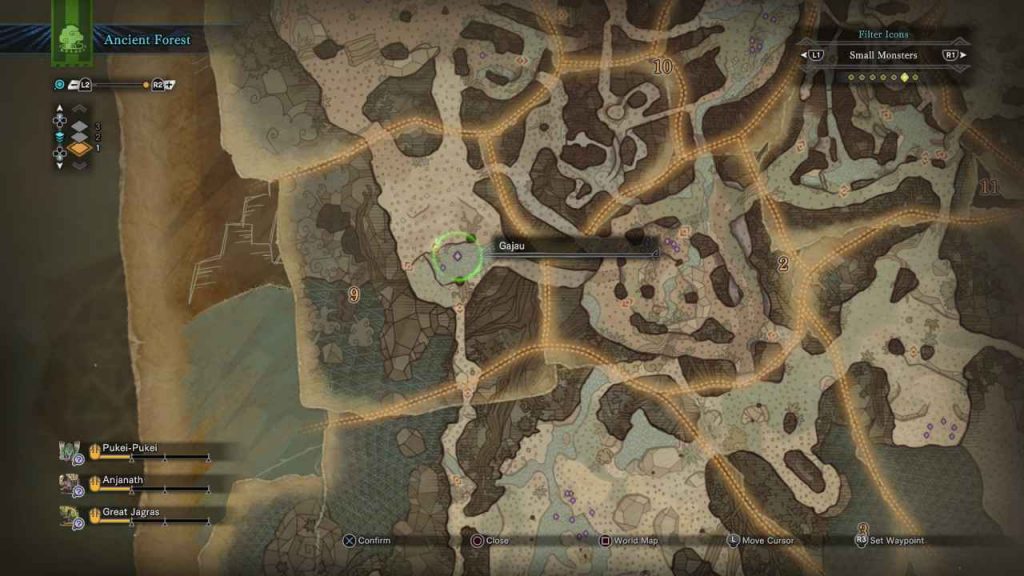 Monster Hunter World: Gajau Scale Location